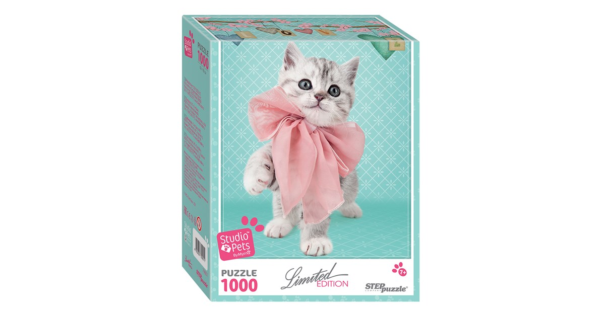 Step Puzzle (79901) - "Kitten" - 1000 pieces puzzle