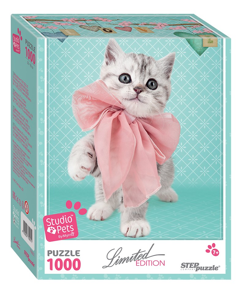 Step Puzzle (79901) - "Kitten" - 1000 pieces puzzle