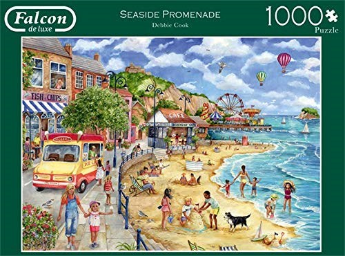 Falcon (11264) - Debbie Cook: "Seaside Promenade" - 1000 pieces puzzle
