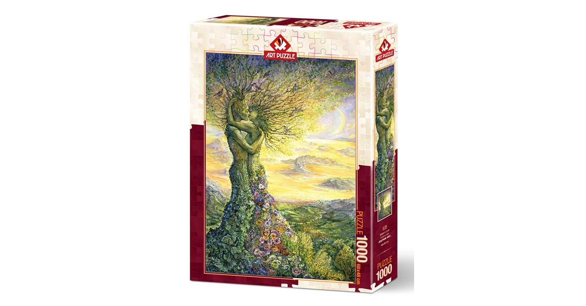 Art Puzzle (5175) - Josephine Wall: "Love of Nature" - 1000 pieces puzzle